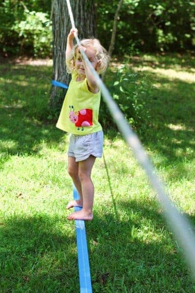 A Beginner's Guide to Backyard Slacklining with Kids