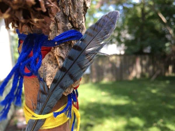 Creating Journey Sticks with Kids & the Art of Storytelling