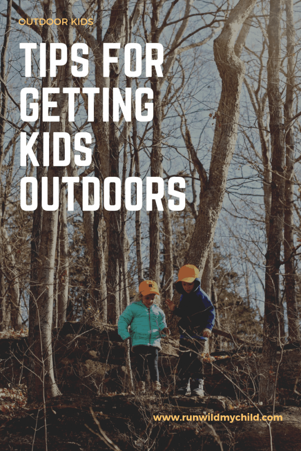 Tips for Getting Kids Outdoors More Often This Year