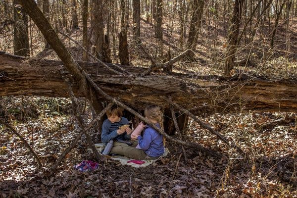 Winter Fort Building with Kids • RUN WILD MY CHILD