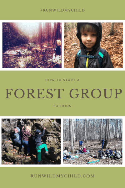 Starting A Forest Group for Kids • RUN WILD MY CHILD