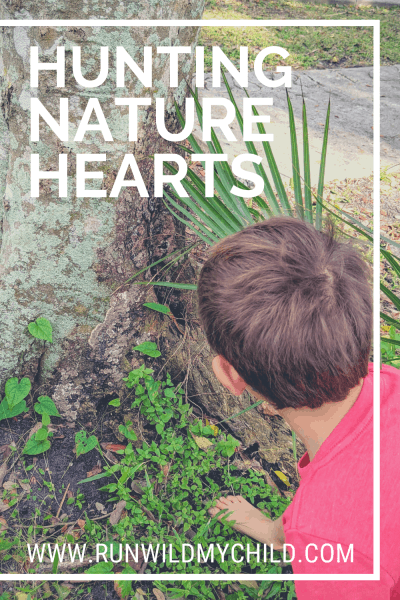 Valentine's Day Outdoor Activity: Nature Heart Hunt