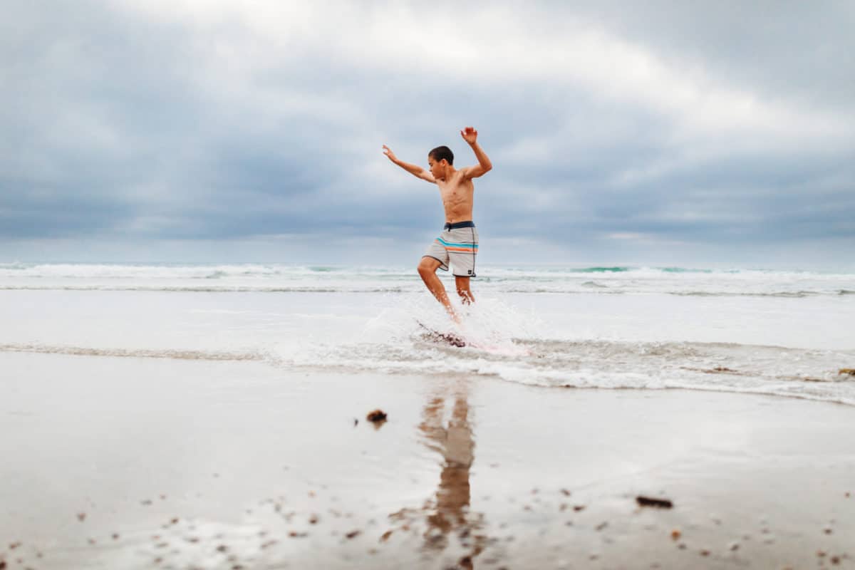 How to Get Started Skimboarding With Kids • RUN WILD MY CHILD